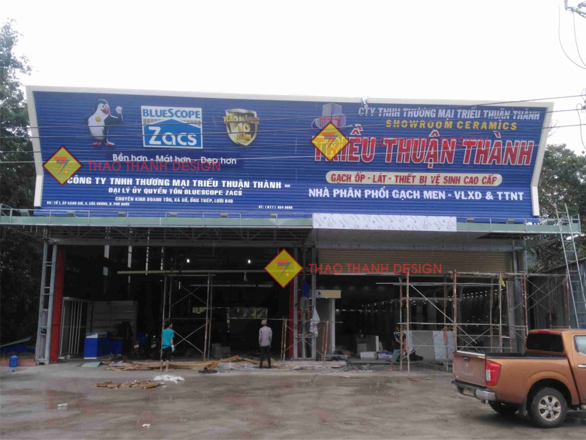 Biển Alu Showroom - Bảng Hiệu Quảng Cáo Đẹp, Hiện Đại